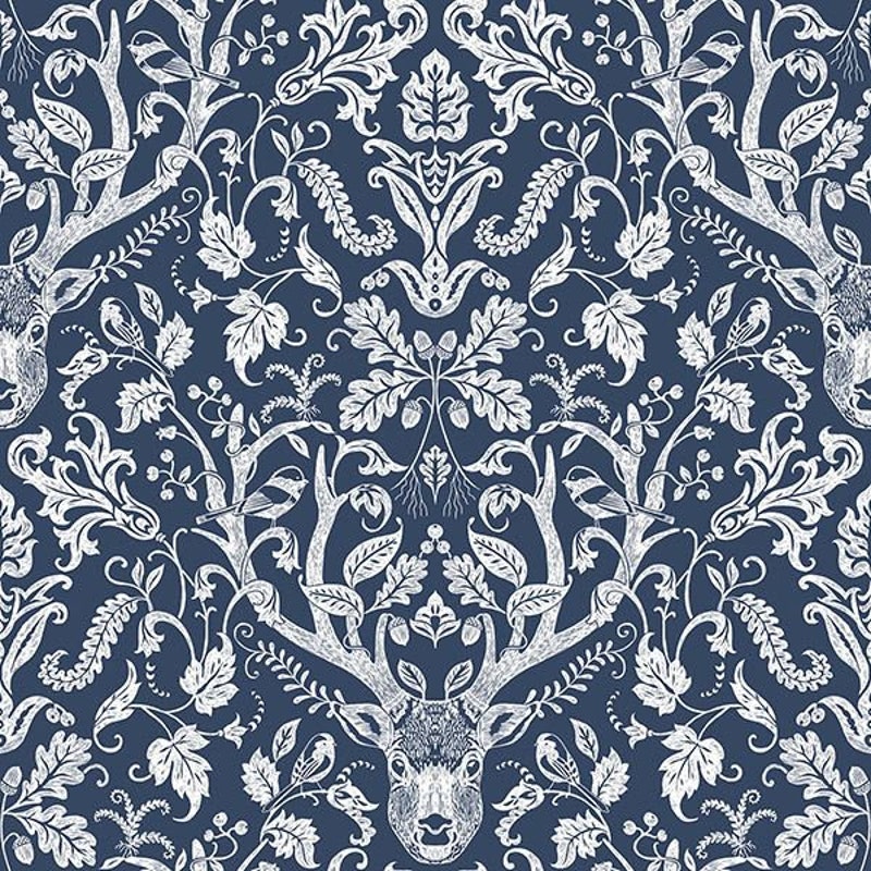 Wallpaper With Antlers - Etsy