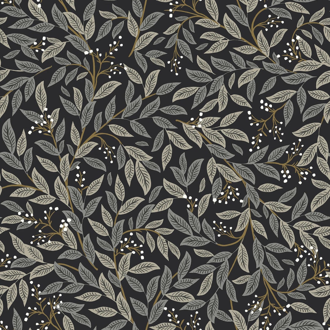 Willowberry Floral Wallpaper - Etsy