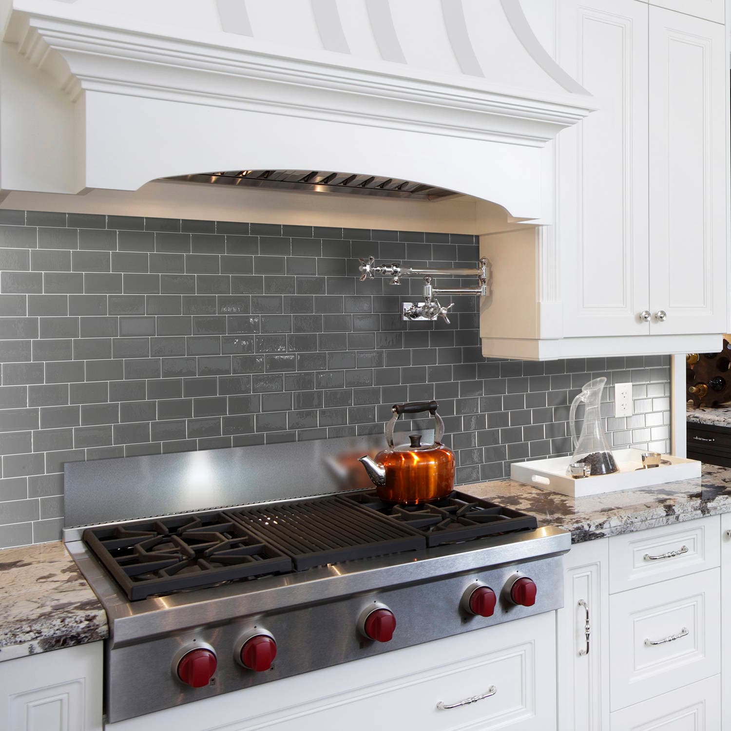 Slate Grey Backsplash