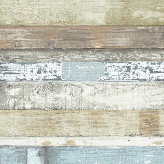 Rustic Wood Grain Wallpaper