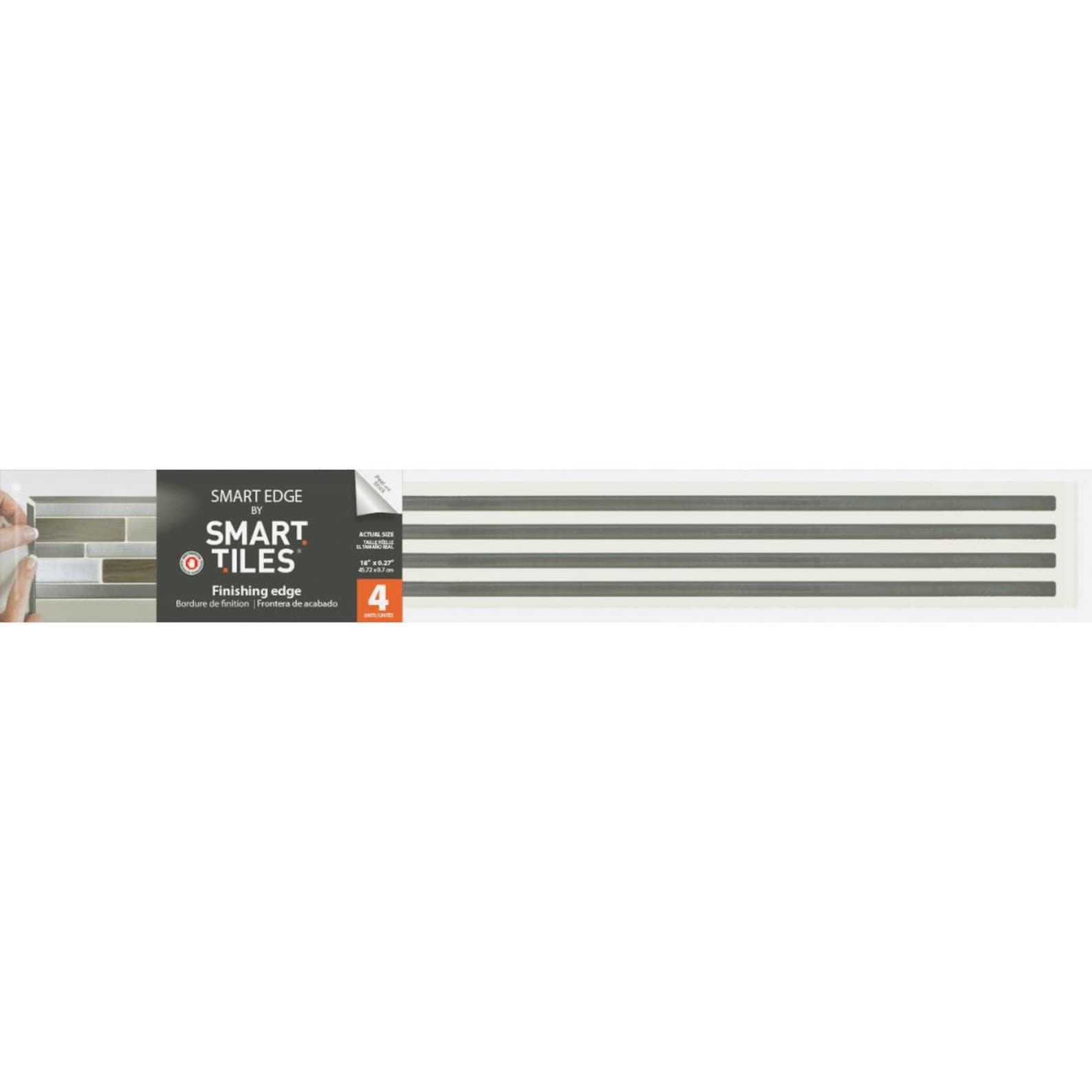 Smart Tiles Smartedge Orfero Peel and Stick Finishing Edge - Etsy