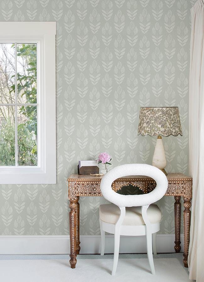 Garland Block Tulip Wallpaper - Etsy