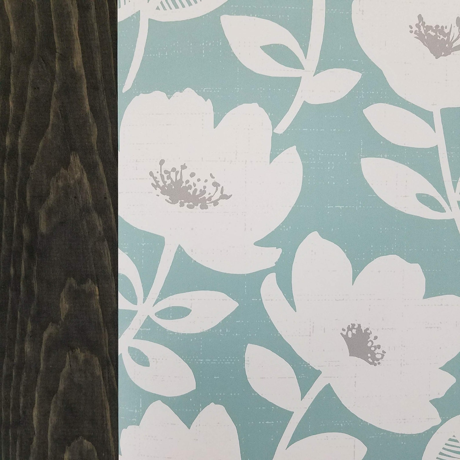 Brewster Wallcoverings Bergman Teal Gray Scandinavian Modern - Etsy