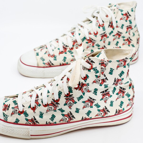 Christmas Converse - Etsy