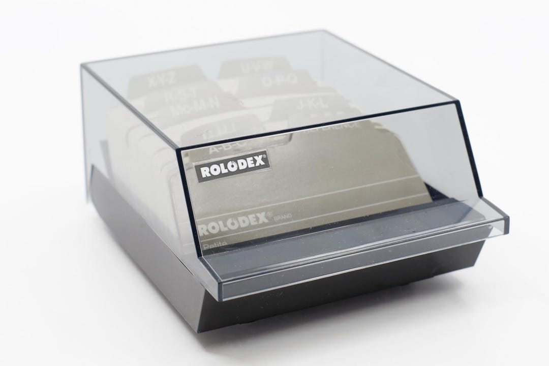 Rolodex Vintage Petite Address / Telephone File Office Supply Filer S ...