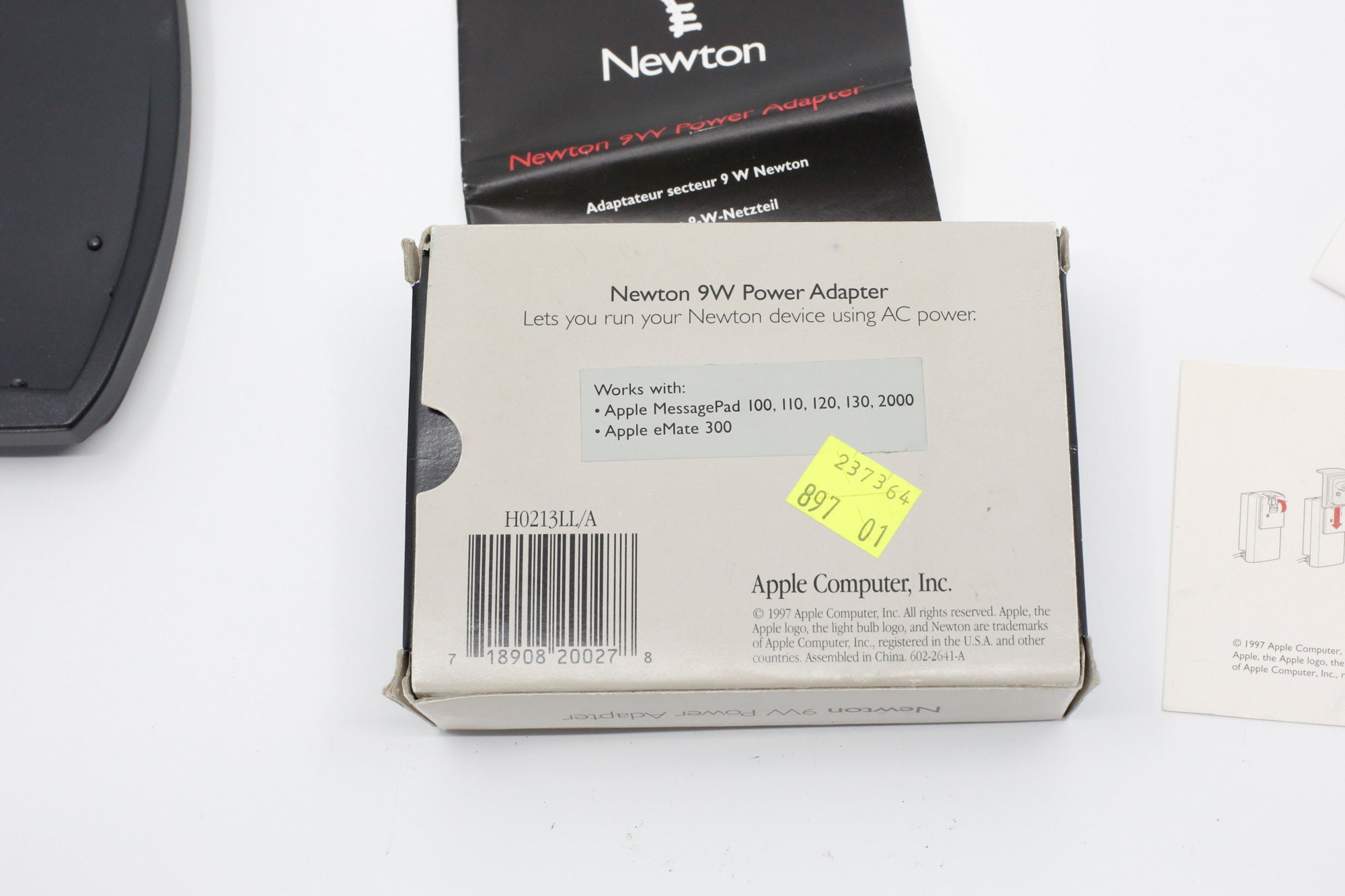Vintage Apple Computer Newton Messagepad 110 Charging Station, Battery ...