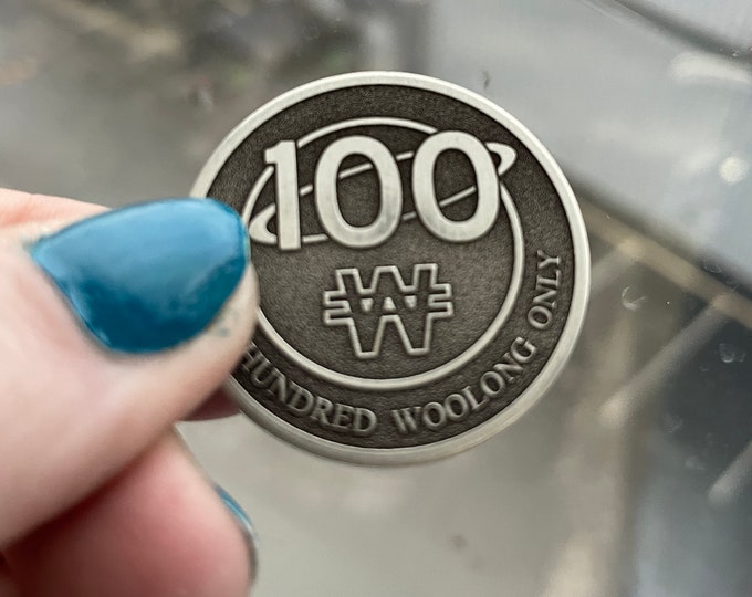 PRIVATE PURCHACE Cowboy Bebop 50 Woolong Coin - Etsy