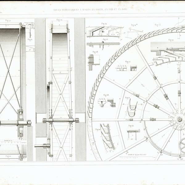 Water Wheel - Etsy