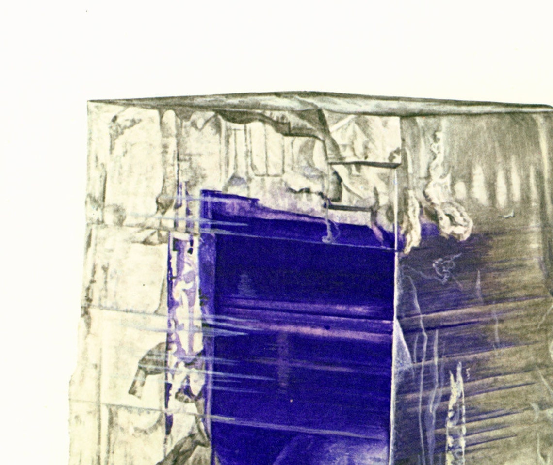 1970 Vintage Rock Salt Illustration. Halite. Antique Earth - Etsy