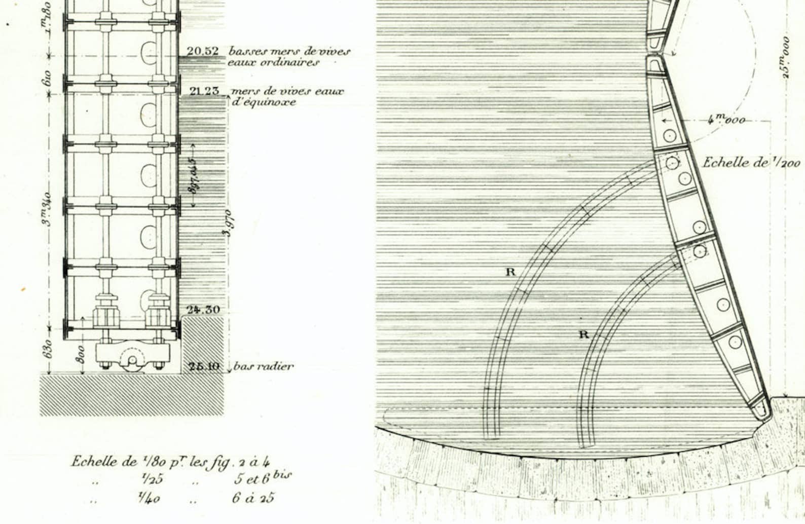 1888 Antique Lock Water Navigation Print. Waterways Hydraulics - Etsy