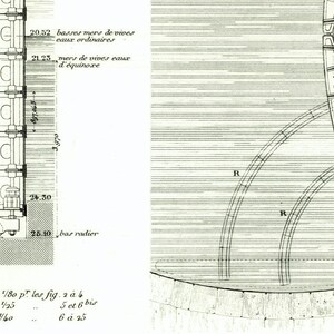1888 Antique Lock Water Navigation Print. Waterways Hydraulics - Etsy