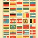 1897 Flags Antique Large Size Illustration 40 Countries - Etsy