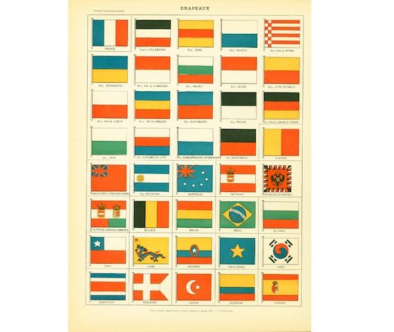 French Country Flags