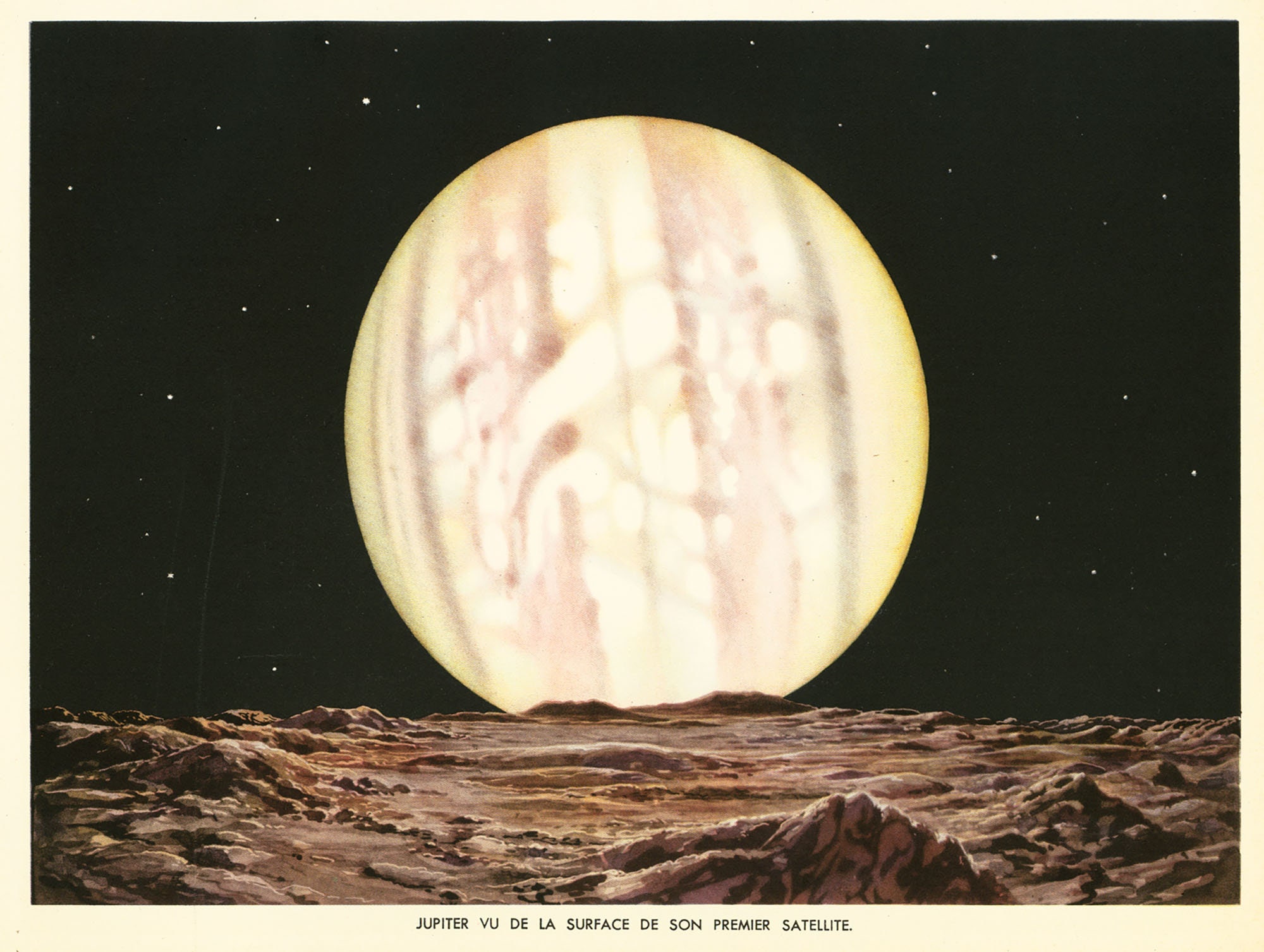 1937 Vintage Jupiter Image. Jupiter Planet. Solar System. - Etsy