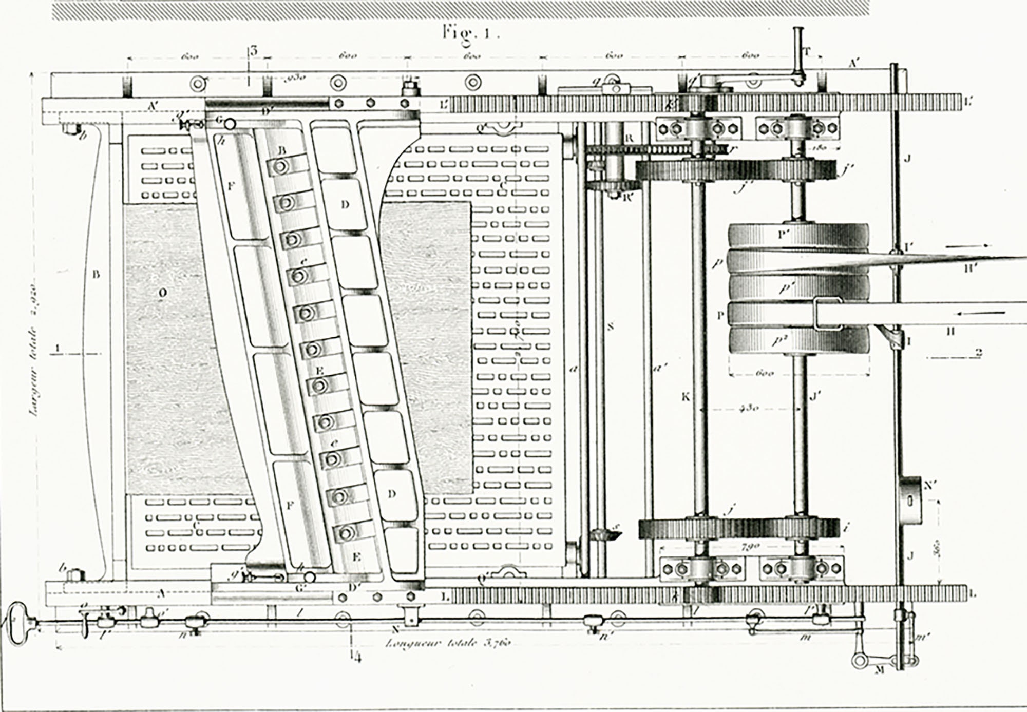 1843 Antique Slicing Machine Wood Veneer Patent Print | Etsy