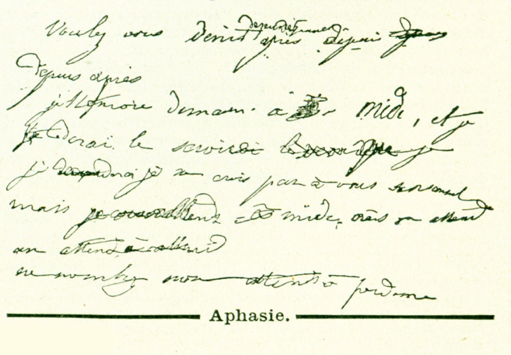 1912 Writing of Sick Persons Graphology Illness Writing and - Etsy