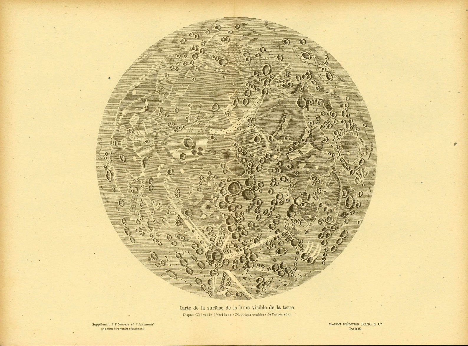 1908 Map of the Moon. Antique Moon Map. Astronomy. Astronomical. Earth ...
