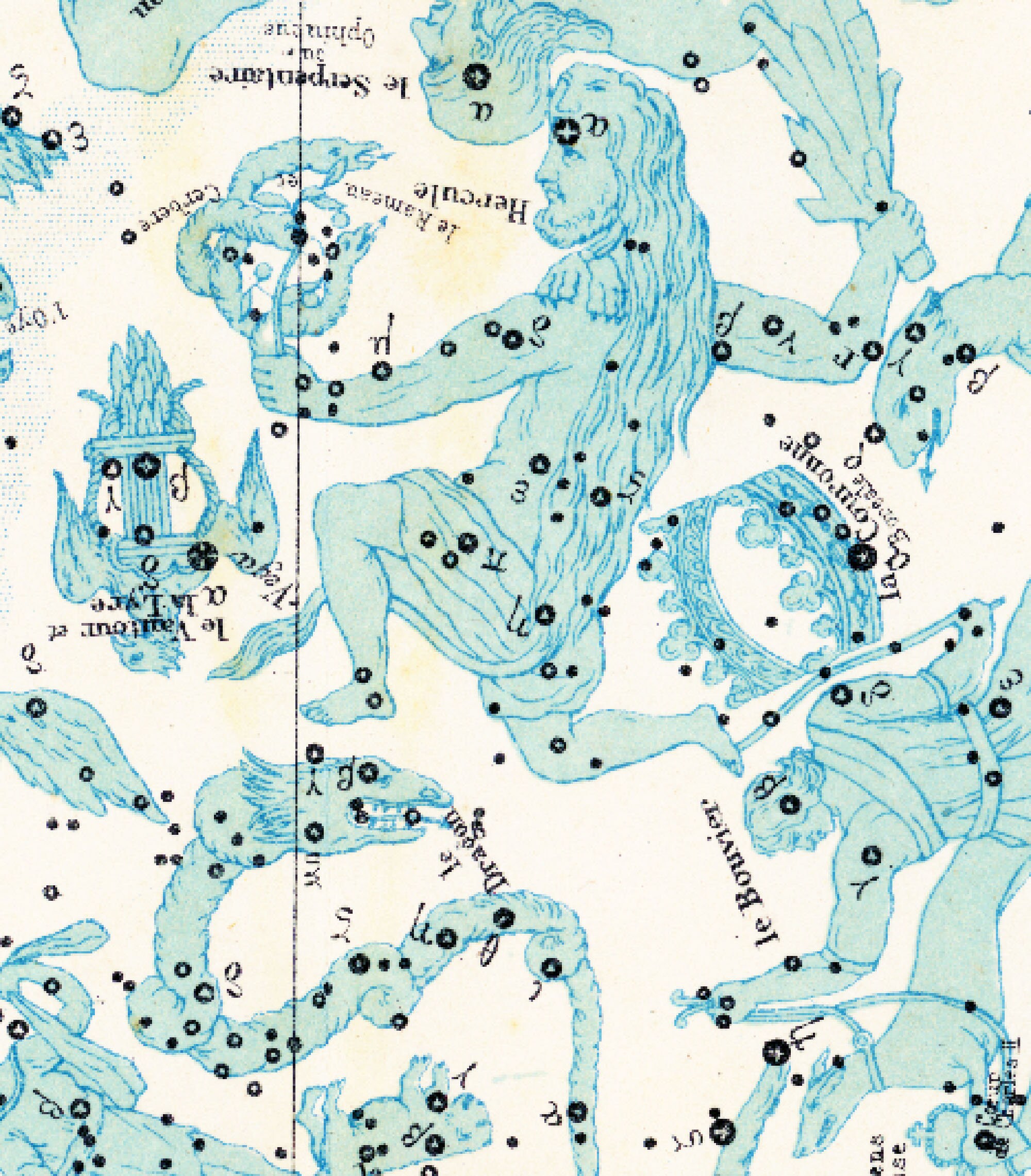 Art & Collectibles Prints Lithographs 1868 Antique Sky Map Northern ...