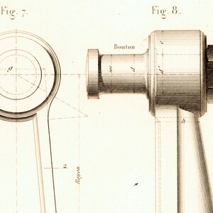 1853 Antique Crank Mechanism Machine Patent Print Engineering Gift 140 ...