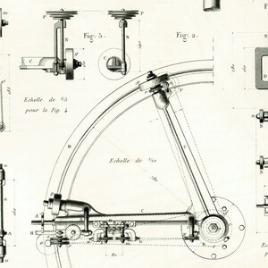 1857 Millstone Steam Engine Machinery Antique Traditional Oil Mill ...