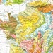 1933 Antique Geological Map of France. Encyclopedia Larousse. - Etsy