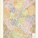 1933 Antique Paris Map, Districts of Paris, Souvenir of France ...