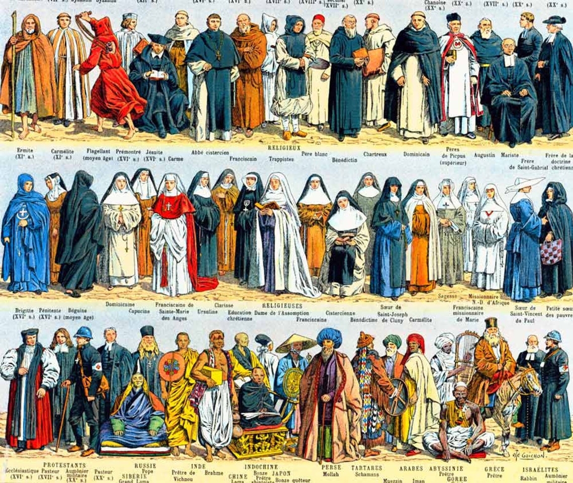 1933 Antique Religious Garments Costume Folk Art Clothing - Etsy