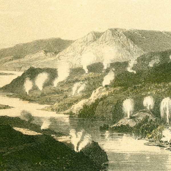 Geyser Wall Art - Etsy