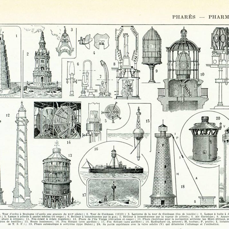 Lighthouse Lens - Etsy