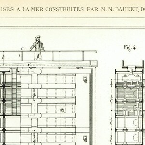 1888 Antique Lock Water Navigation Print. Waterways Hydraulics - Etsy