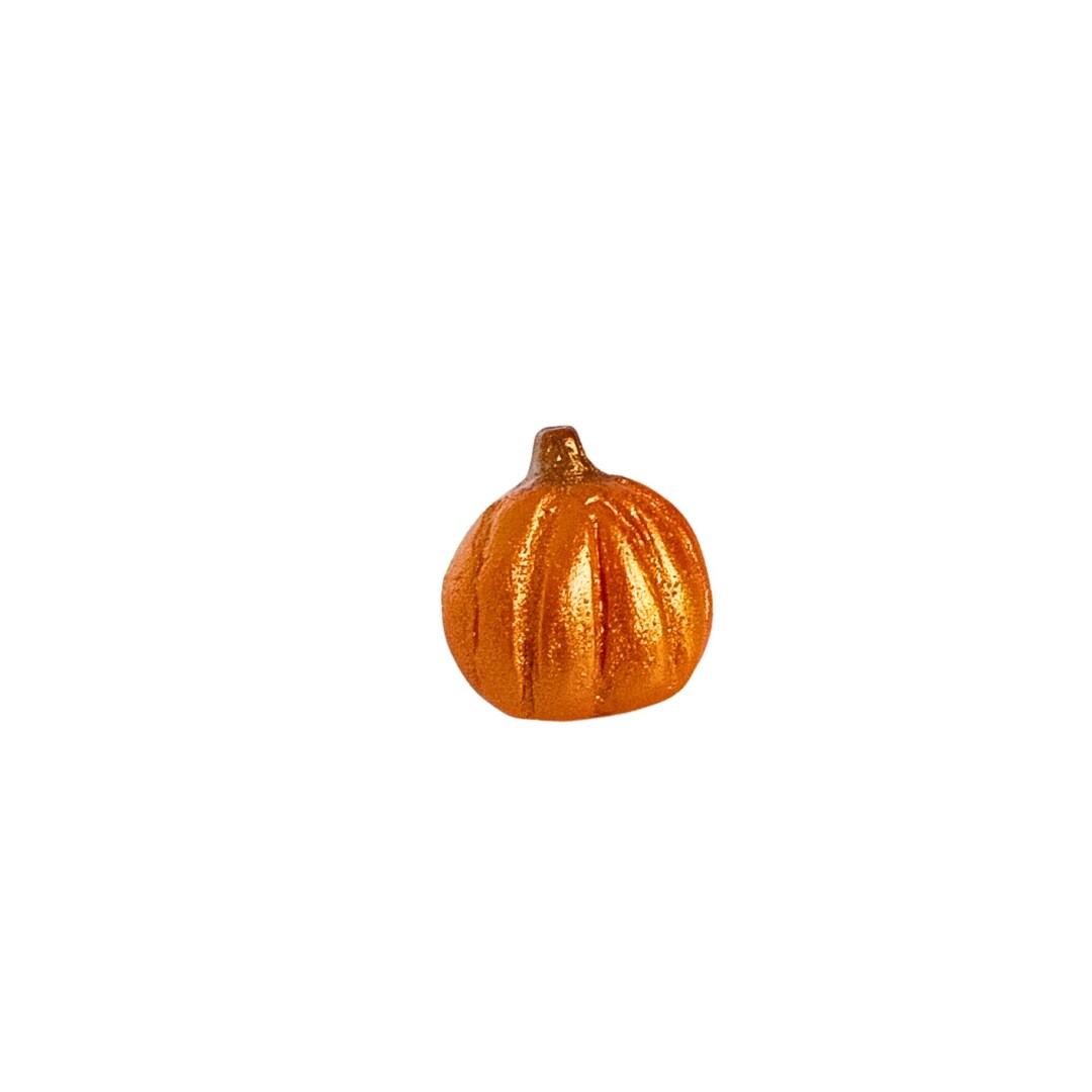 Orange Pumpkin Pin, Thanksgiving Pin, Polymer Clay Pin, ...pumpkin Pins ...