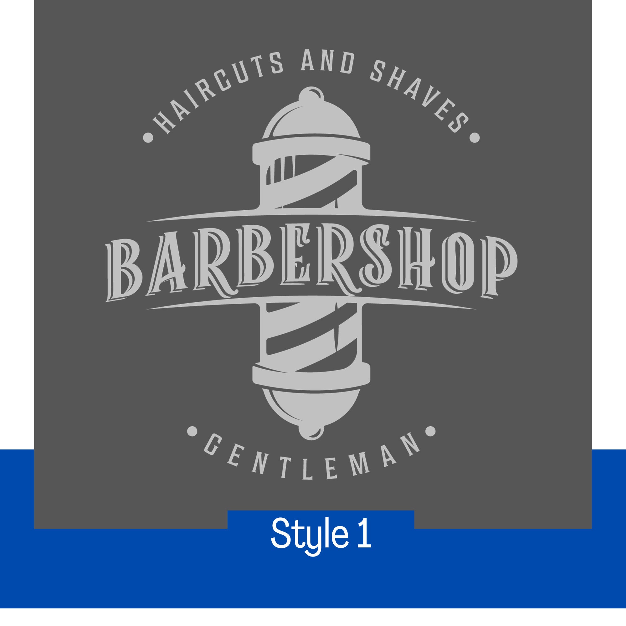 Barbershop Window Decals, Business Front Signs, Storefront Lettering ...