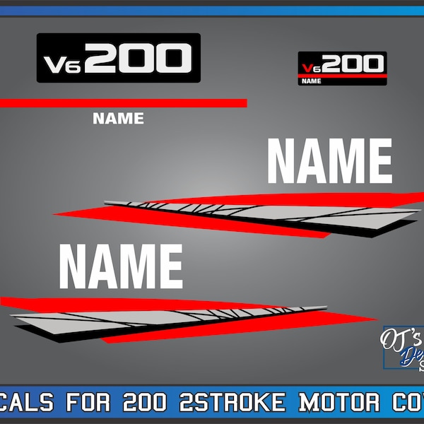 Yamaha Outboard Stickers - Etsy