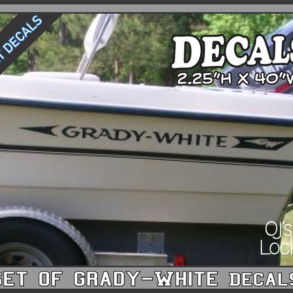Grady White Decals - Etsy