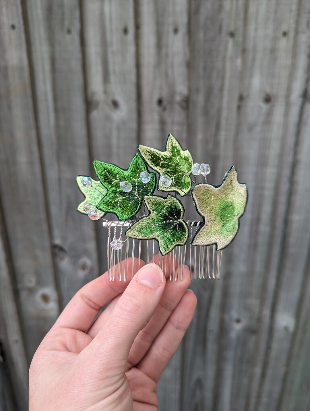 Ivy Combs Flower Crown Tiara Hair Jewellery Hair Accessory Wedding Prom ...