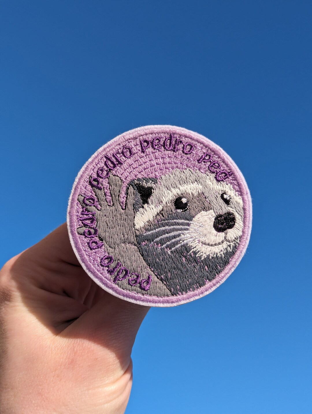 Pedro Patch Pedro Pedro Pedro Jaxomy Racoon Patch - Etsy