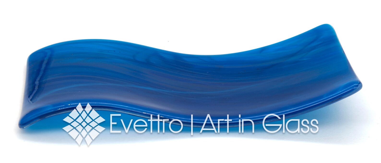 Glass Spoon Rest Serenity Collection: Transparent Deep Blue - Etsy