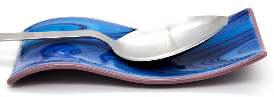 Regal Blue Collection: Spoon Rest, Lavender. - Etsy