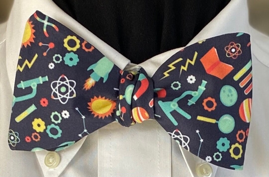 SCIENCE RULES: Organic Cotton Bow Tie, Microscopes, Rockets, DNA, Test ...