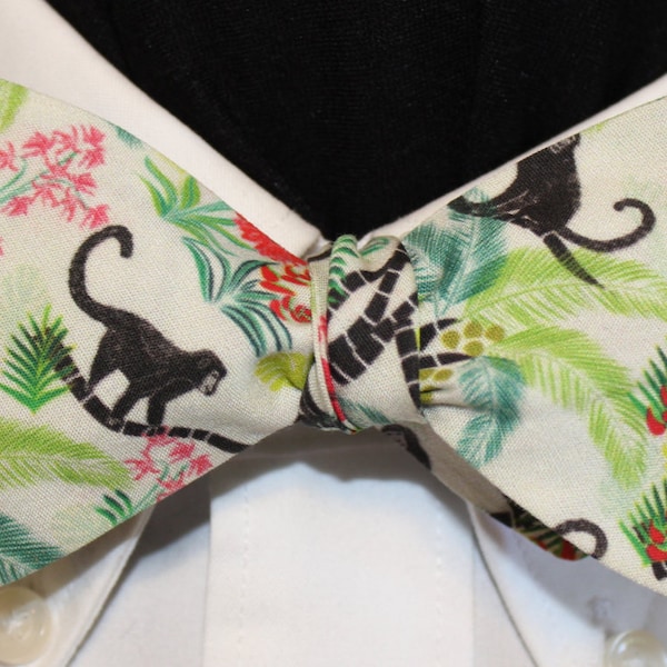 Palm Tree Bow Tie - Etsy