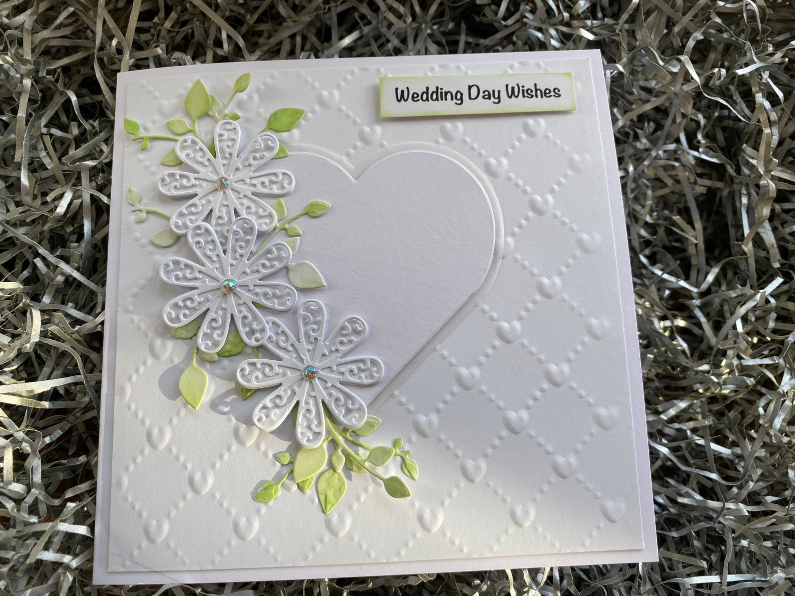 Personalised Handmade Wedding Day Card - Etsy