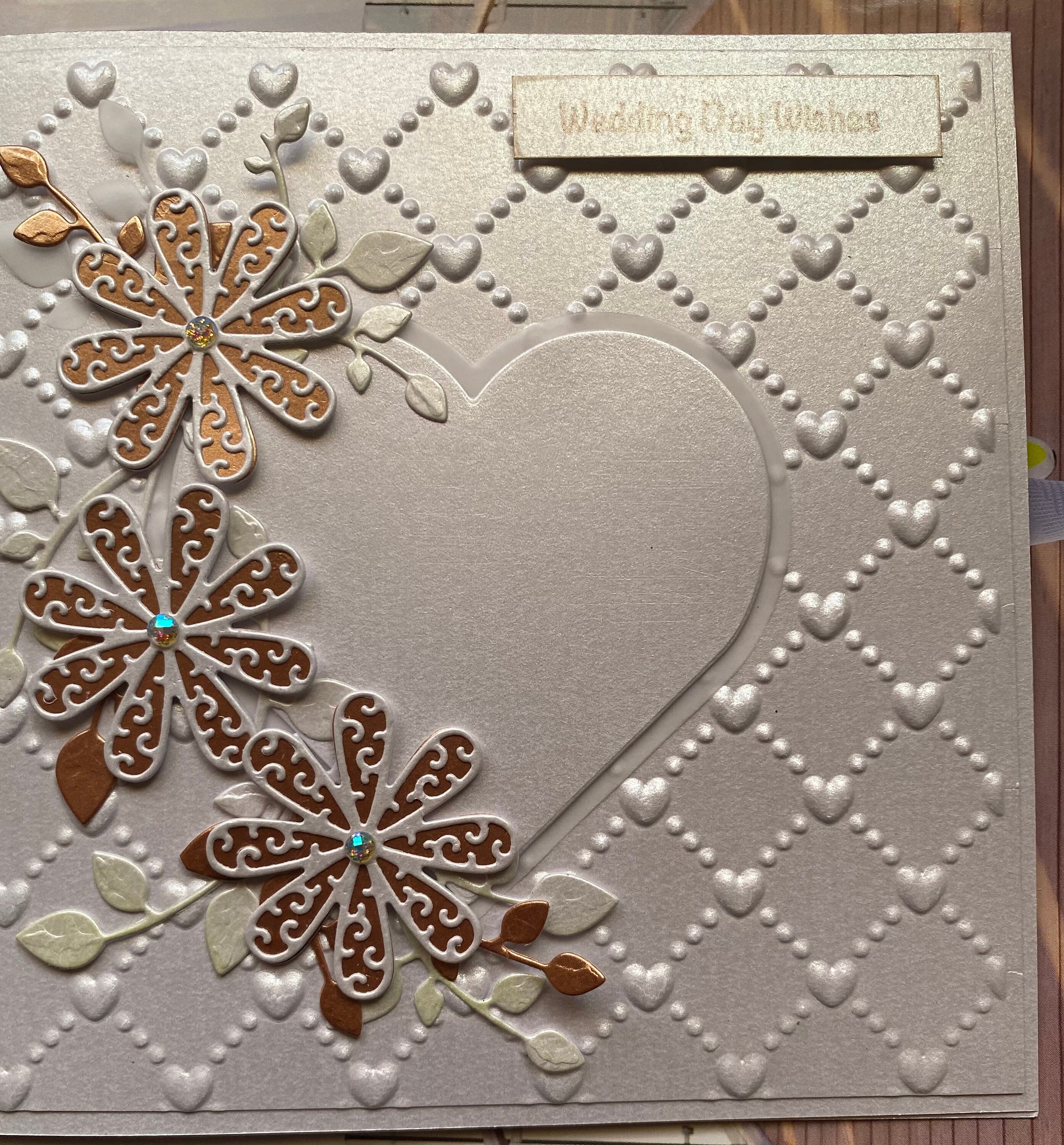 Personalised Handmade Wedding Day Card - Etsy