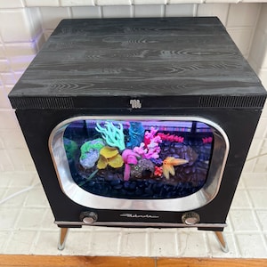 Retro Motorola TV Aquarium | Unique 1950s Vintage TV Fish Tank ...