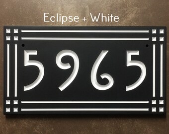 Craftsman house numbers | Etsy