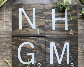 Custom Scrabble Tiles | Etsy