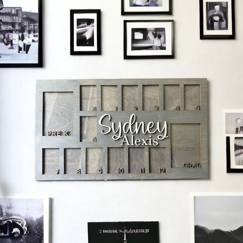 School Picture Frame - Etsy