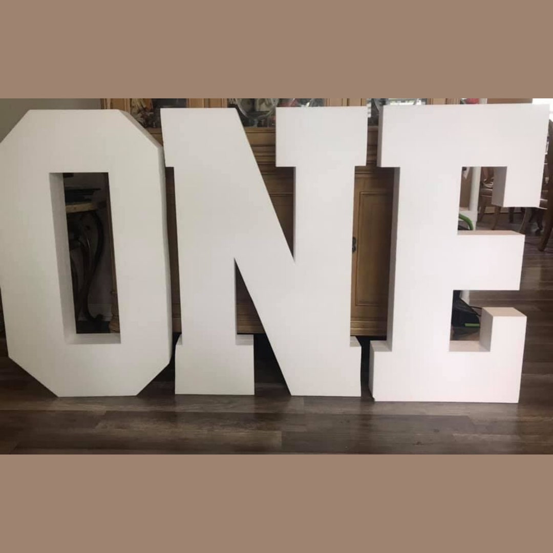 Light up Twinkling Letters | One Foam Letter | 1 Giant Letter | Huge ...