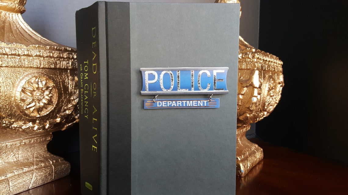 Police Folded Book Police Law Enforcement Gift Police Badge | Etsy