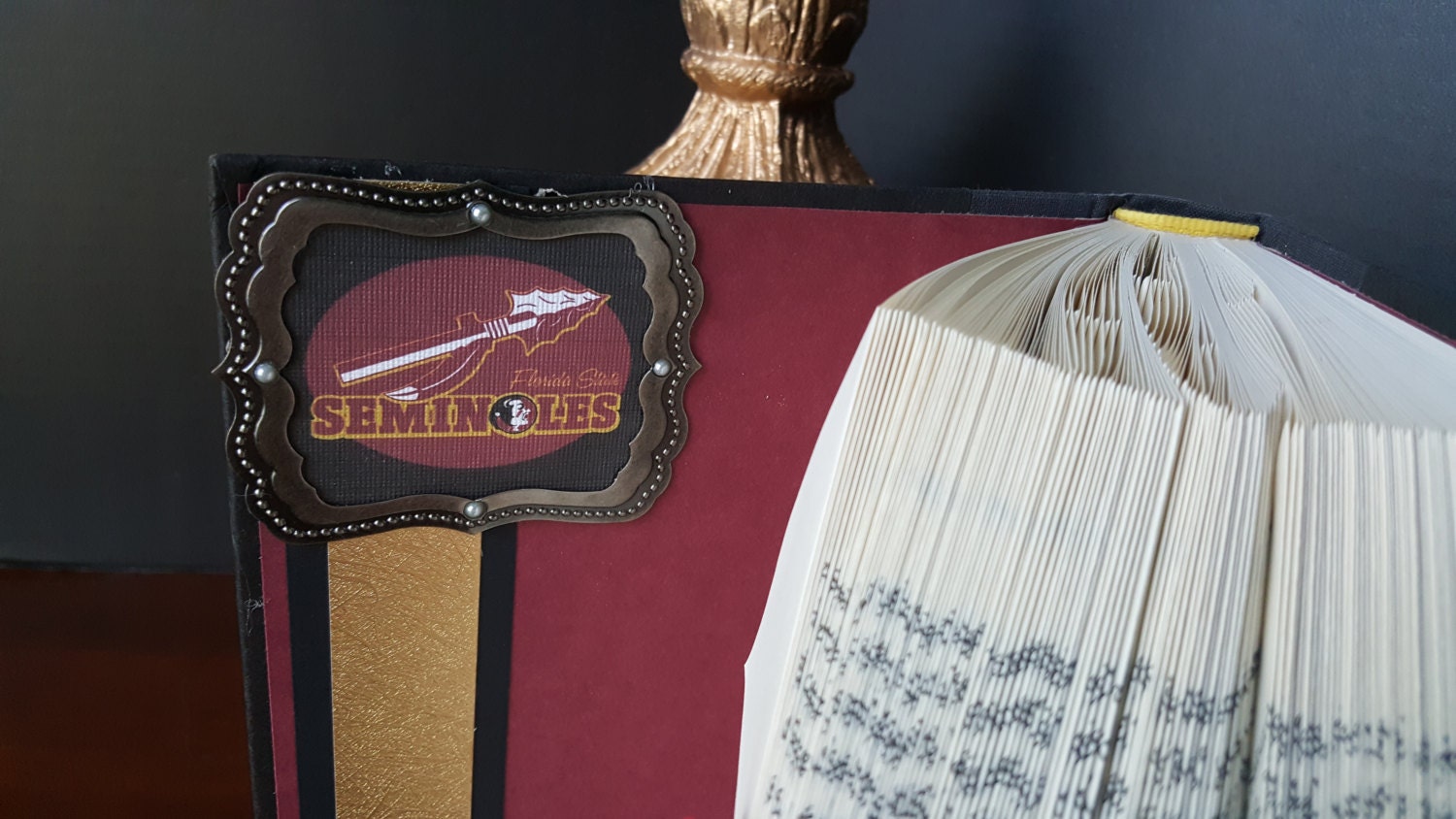 Florida State Folded Book Art College Graduation Gift - Etsy