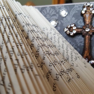 Faith Folded Book: Faith Gift Religion Gift Pastor Gift - Etsy